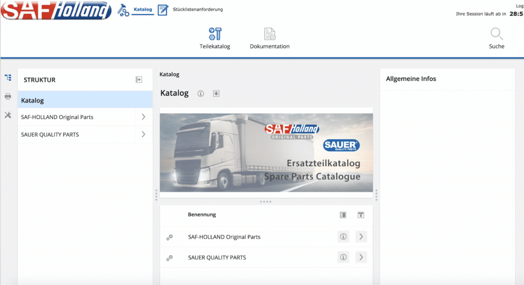 SAF-Holland updates digital spare parts platform - Global Trailer