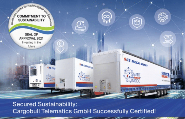 Cargobull Telematics acquires sustainability certification - Global Trailer