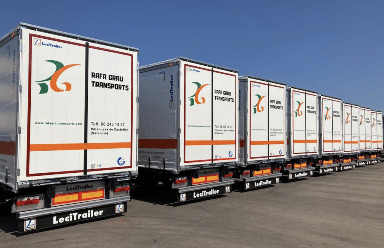 Valencia-based fleet exclusively specifies Lecitrailer - Global Trailer