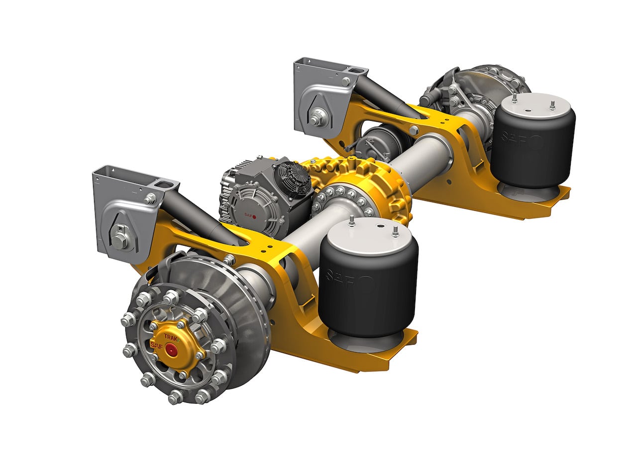 SAF-Holland continues partnership for TRAKr axle - Global Trailer