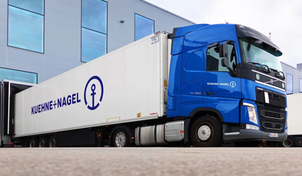 Kuehne+Nagel enjoys gains in sea and air logistics - Global Trailer