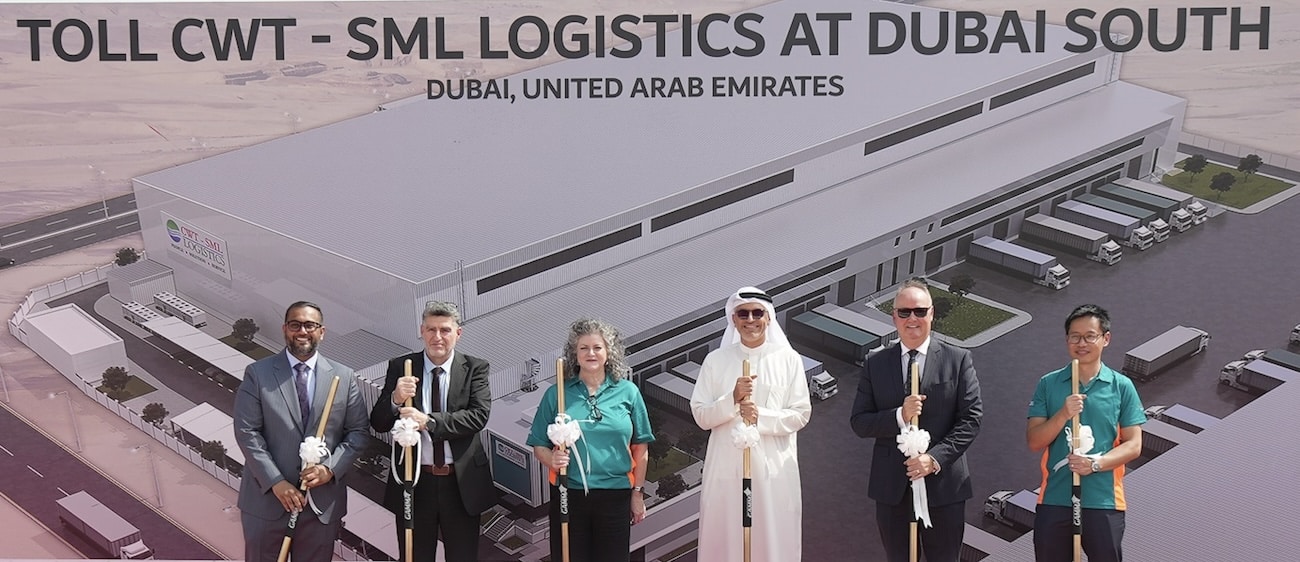 Toll Group breaks ground on new Dubai centre - Global Trailer