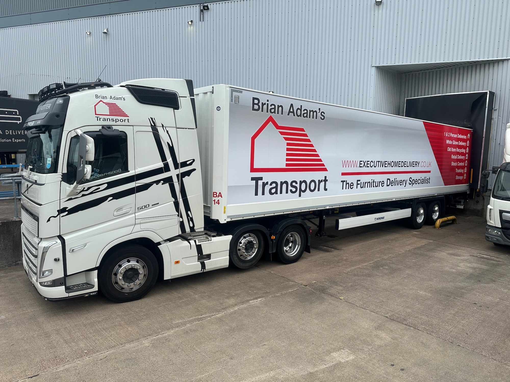KRONE UK boosts Brian Adam’s Transport trailer fleet - Global Trailer