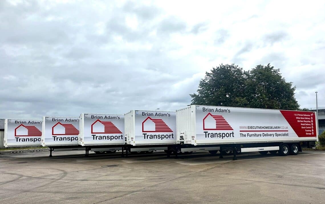 KRONE UK boosts Brian Adam’s Transport trailer fleet - Global Trailer