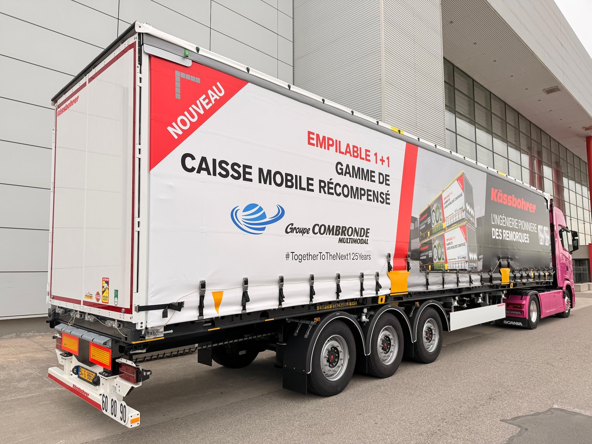 Kässbohrer launches new Mega Curtainsider Swap Body - Global Trailer