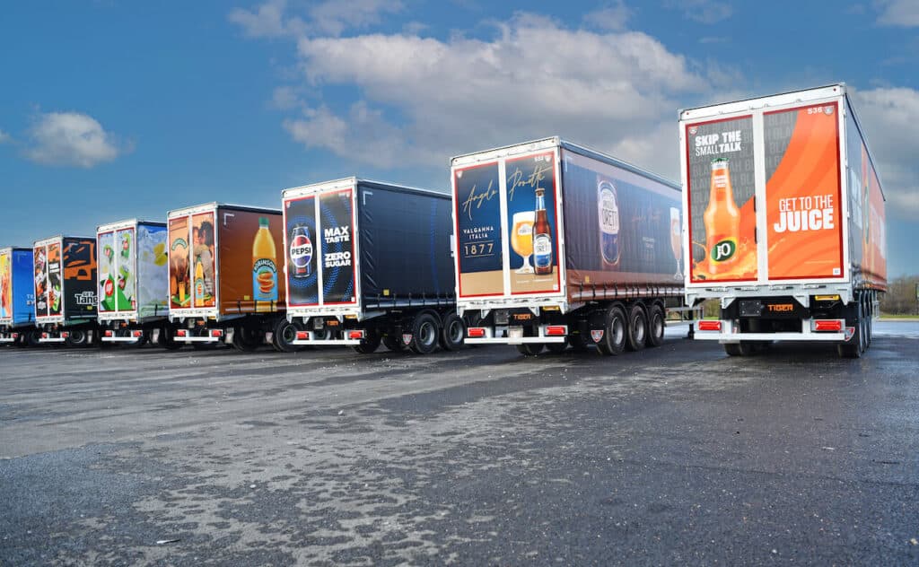 Carlsberg Britvic modernises trailer fleet - Global Trailer